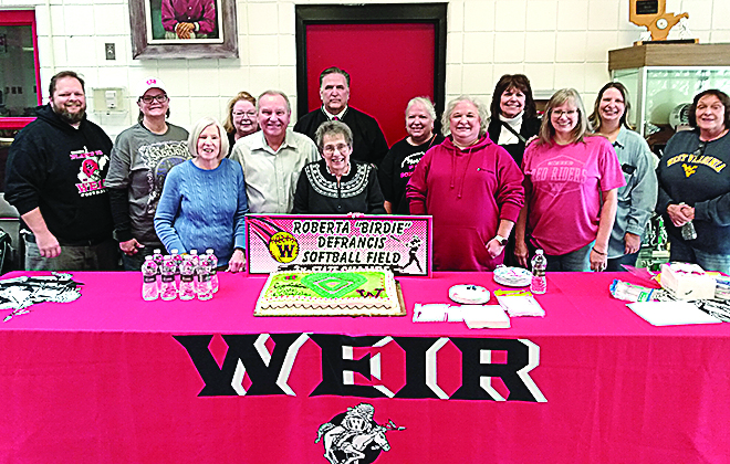 Weir High Names Softball Field for Longtime Coach | News, Sports, Jobs ...